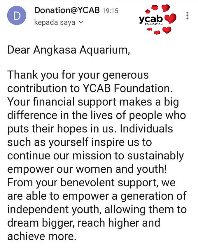 Kegiatan Sosial – Angkasa Aquarium